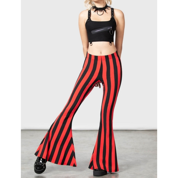 Killstar | Pants & Jumpsuits | Killstar X Avril Lavigne Olley Flares ...